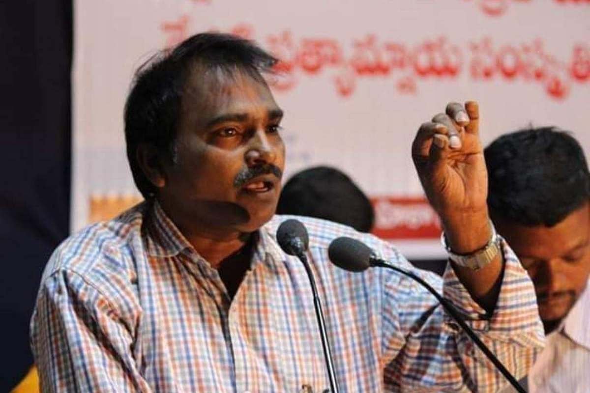 Telugu revolutionary singer Dappu Ramesh dies of cardiac arrest