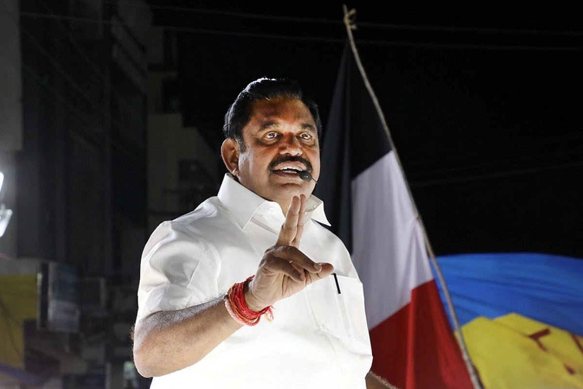 EPS wins for the fifth time from his home turf of Edappadi