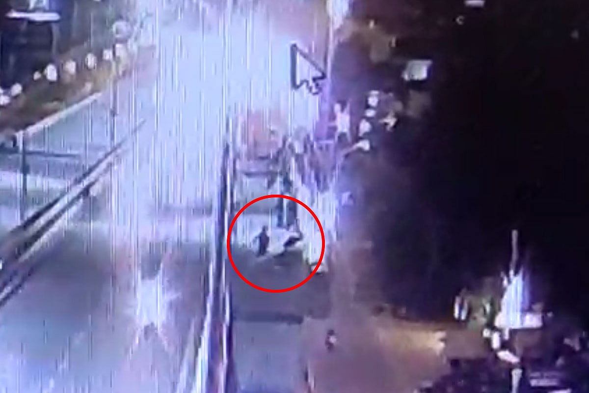 CCTV captures accident that killed two on Bengaluru’s Electronic City ...