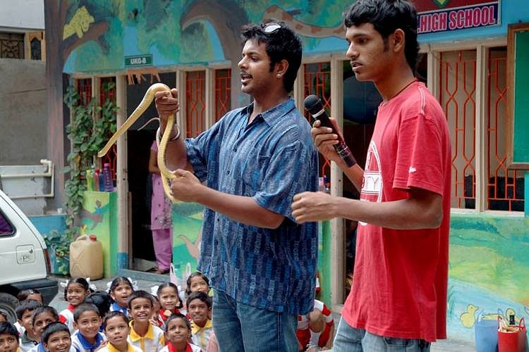 Snake buddies: This Hyderabad NGO is busting myths, rescuing the reptiles for over two decades