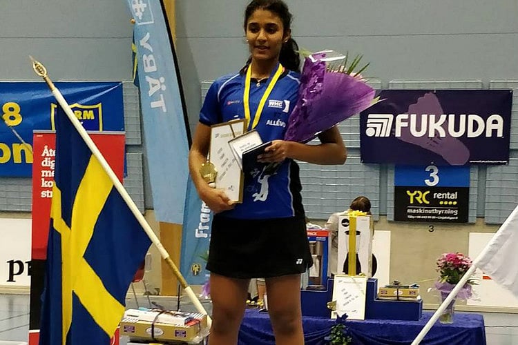 17-yr-old TN girl Ashwathi Pillai will be 1st Indian to play for Sweden ...
