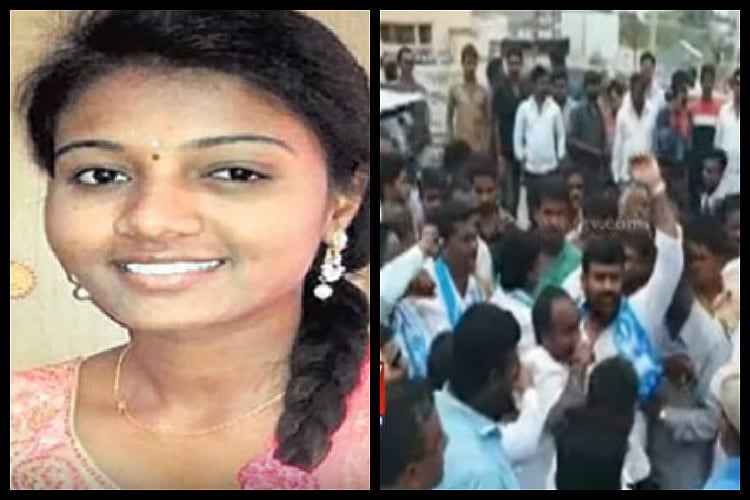 Murdered Telangana girl's family ransack killer's house in temple town ...