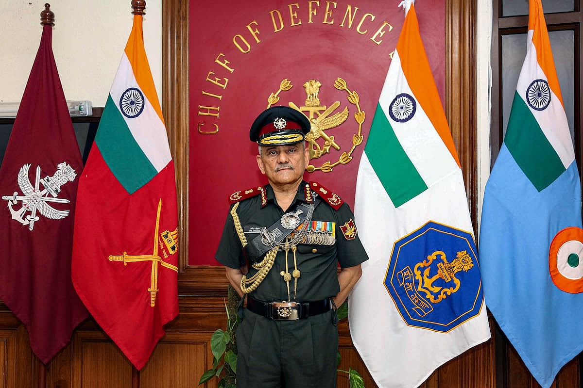 Gen Anil Chauhan takes charge as India's new Chief of Defence Staff