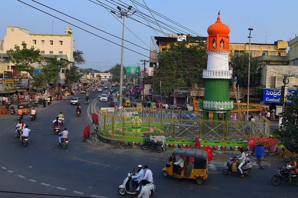 Explained: Why Jinnah Tower in Andhra’s Guntur has been painted in ...