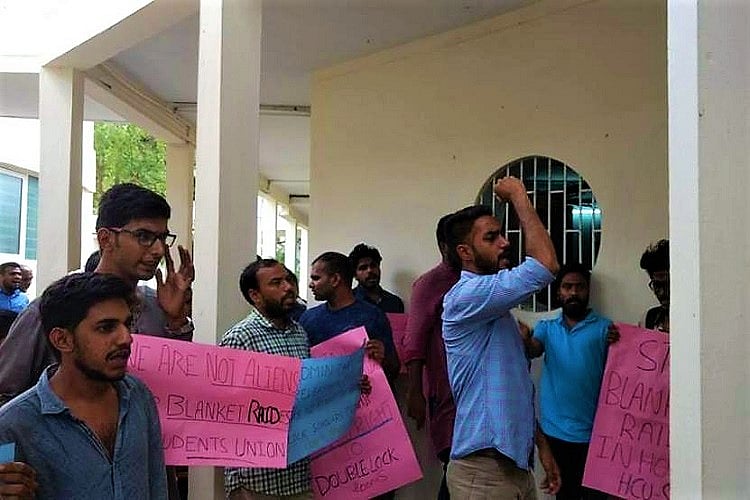 UoH extends hostel facilities after students protest eviction of PhD ...