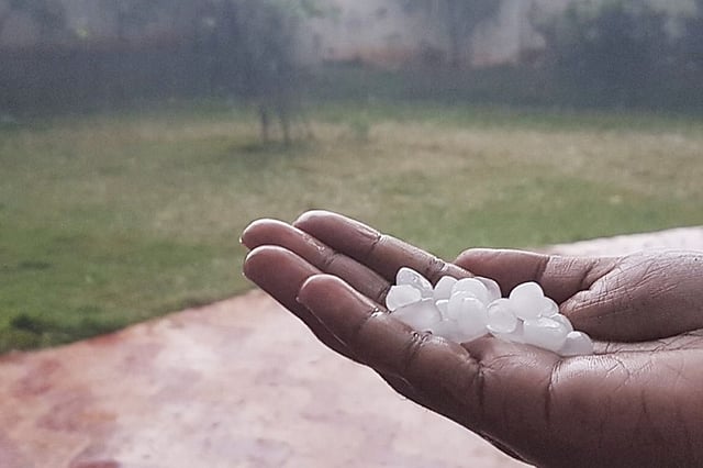 Bengaluru sees thunderstorms and hail, citizens welcome respite from heat