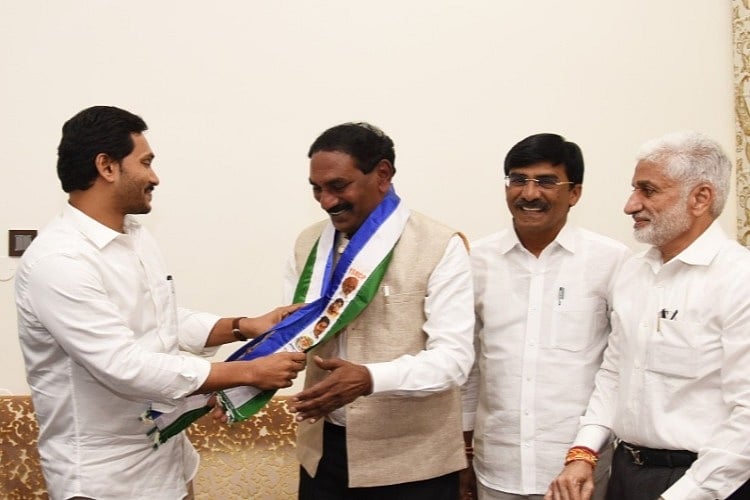 Former MLA Beeda Masthan Rao quits TDP to join YSRCP