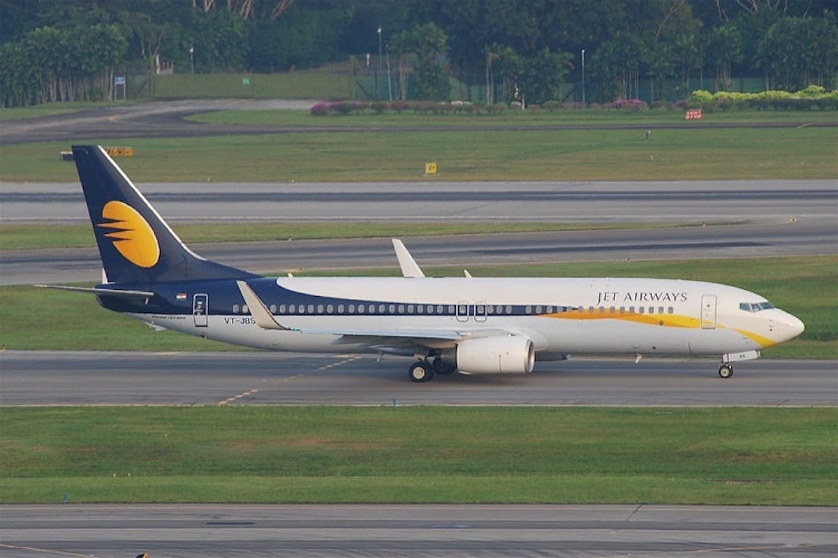 Jet Airways conducts test flight at Hyderabad airport