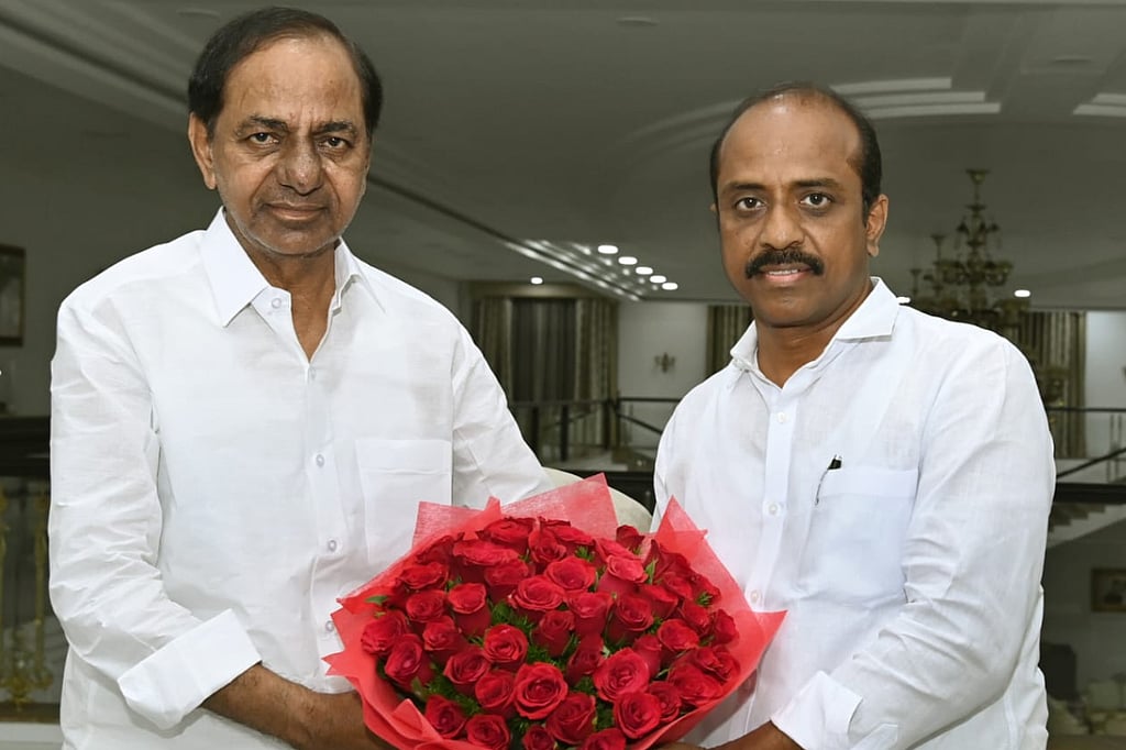 KCR’s nephew Vamshidhar Rao appointed as BRS Maharashtra incharge