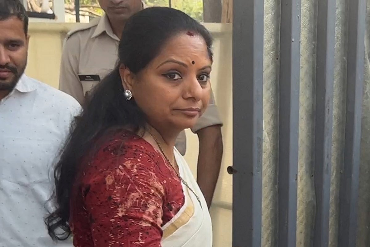 BRS leader Kavitha arrested by CBI in Tihar jail in Delhi excise policy ...