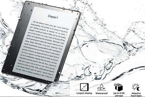 Amazon launches waterproof 'Kindle Oasis' with highest-resolution ...