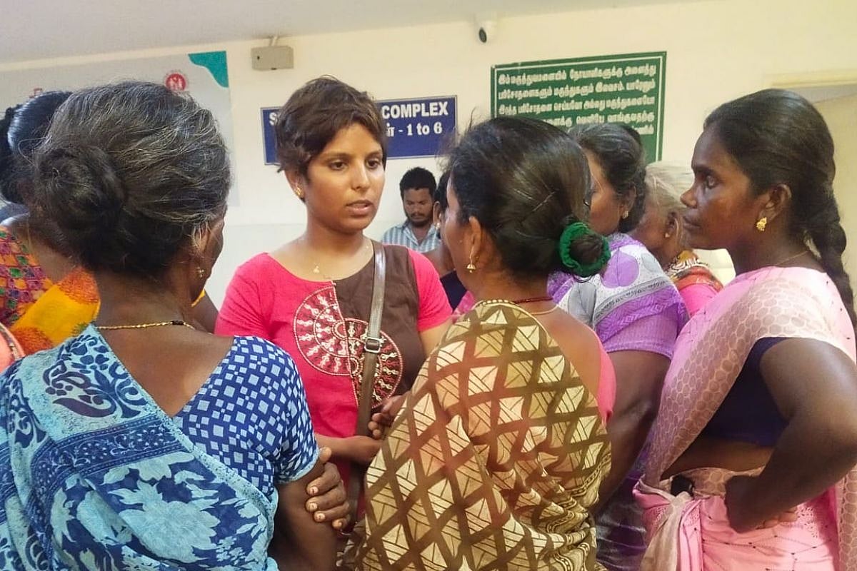 TN cops prevent activist Kowsalya from meeting caste crime survivor Anushya
