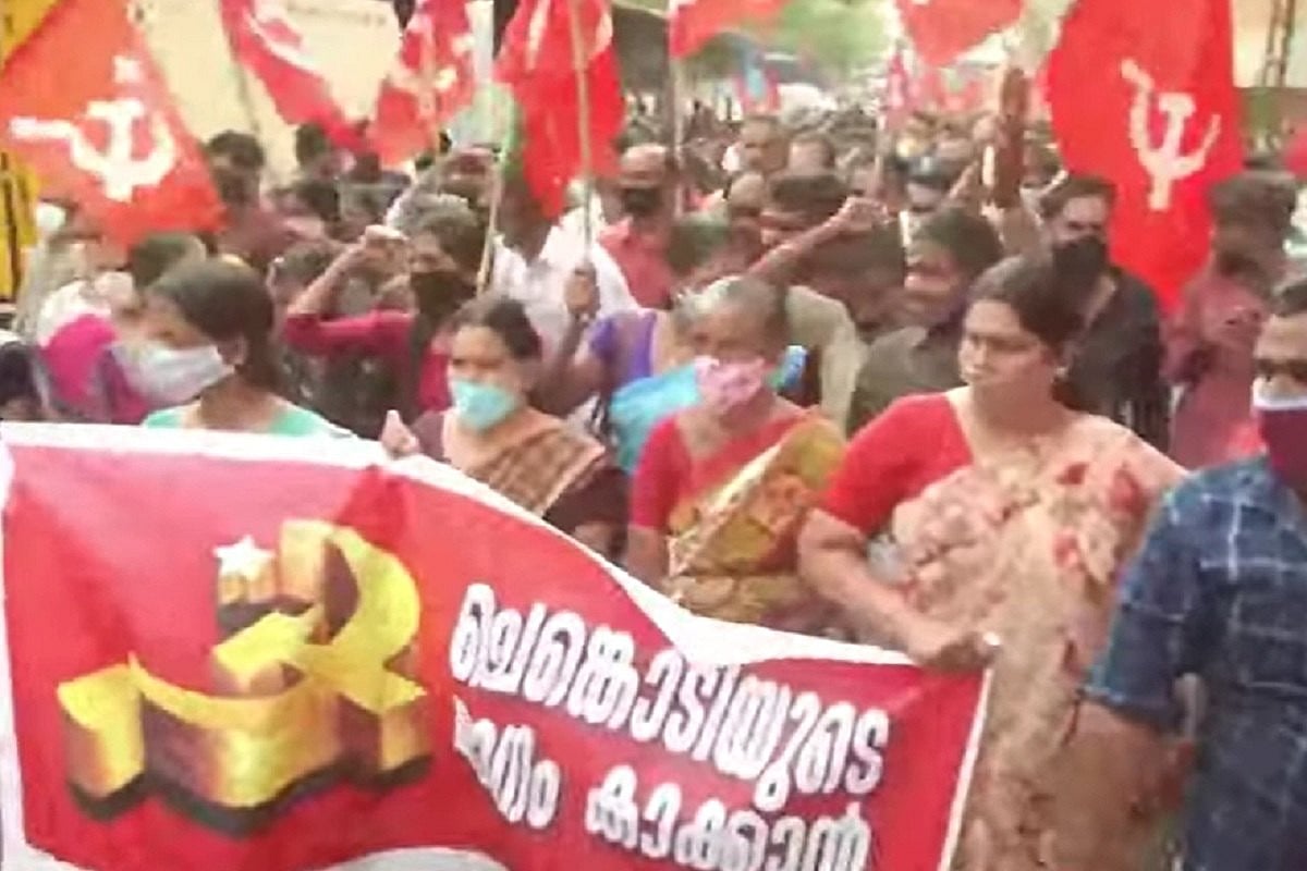 LDF fields KC(M) candidate in Kuttiadi, hundreds of CPI(M) cadres protest