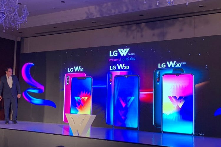 LG announces three smartphones in its 'W' series for Indian market