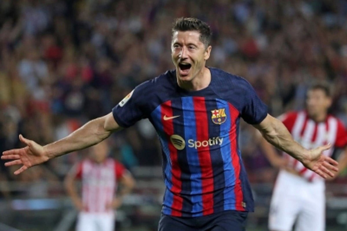 Barcelona's Lewandowski proud of winning his first La Liga title