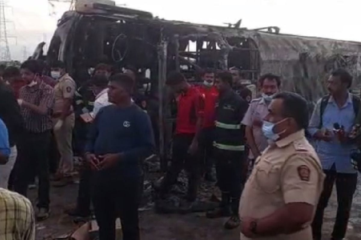 Maharashtra bus tragedy: Tyre burst suspected to have caused accident