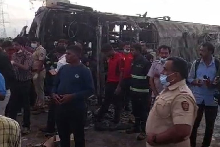 Maharashtra bus tragedy: Tyre burst suspected to have caused accident