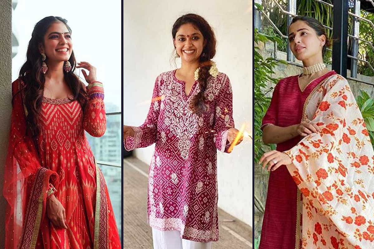 From Trisha to Dhanush, what Kollywood celebs wore for Deepavali 2020