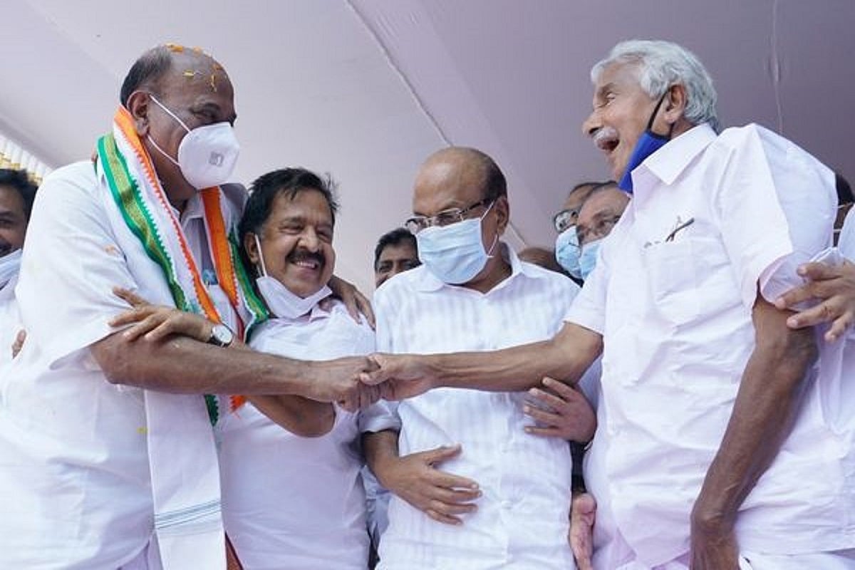 LDF ally Kerala NCP’s MLA, Mani C Kappan, joins UDF political rally