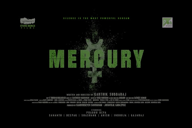 Teaser for 'Mercury', Karthik Subbaraj's silent thriller out
