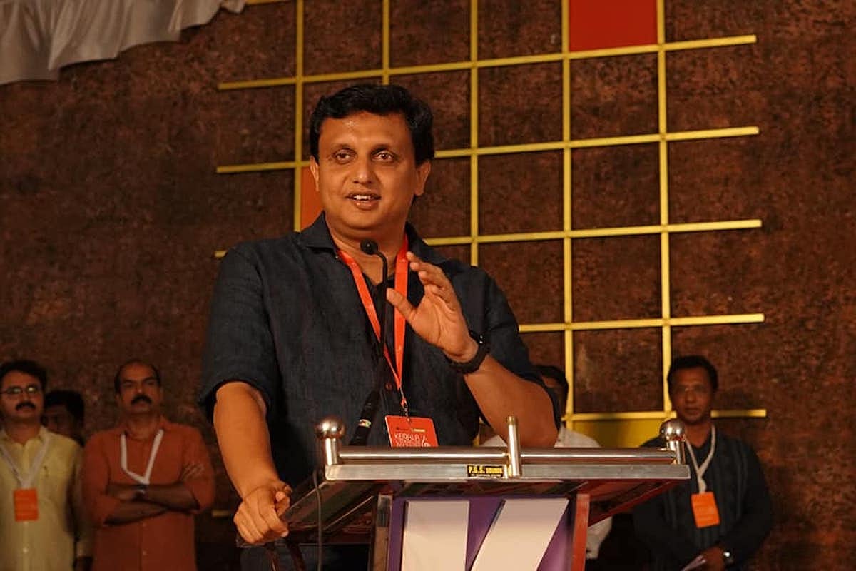 Kerala minister Riyas deflects question about wife and her company ...