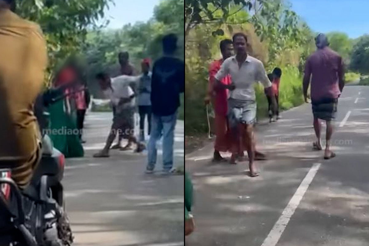 Video Moral Policing Attack On Minor Girls At Kerala Tourist Spot
