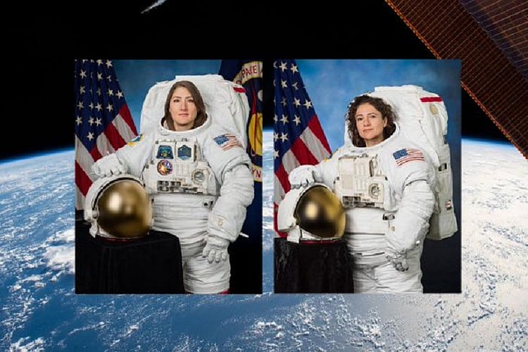 NASA makes history as astronauts undertake first-ever all-women spacewalk