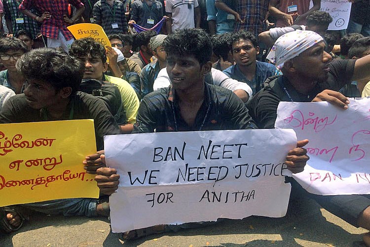 ‘Justice for Anitha’: Students protest outside Chennai’s Loyola College ...