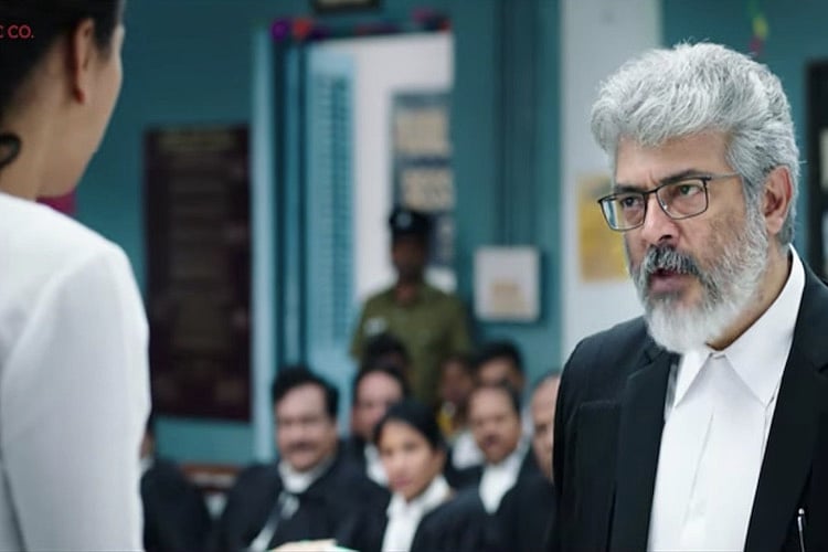 Watch: Trailer of Ajith's 'Nerkonda Paarvai' promises an intense drama