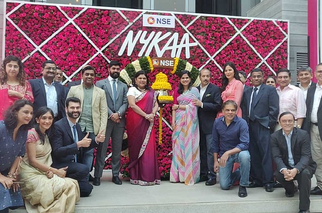 Falguni Nayar's net worth crosses $6.5 billion as Nykaa sees stellar ...