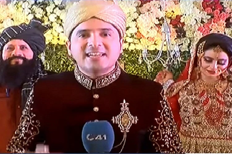 Reporter of the year: Pakistani journalist covers his own wedding ...