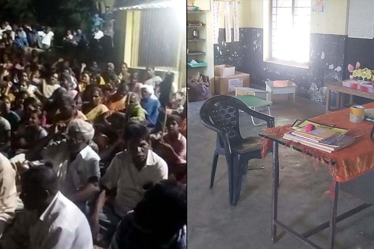 Protest against Parandur airport: 133 students boycott school on Friday