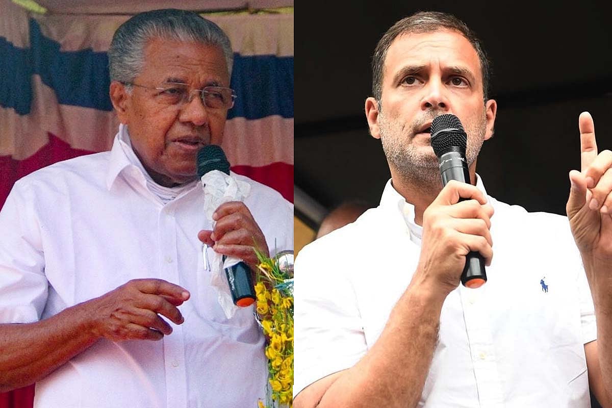 INDIA ‘allies’ Rahul Gandhi, Pinarayi Vijayan are at each other’s ...