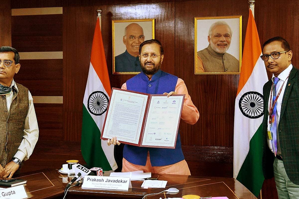 Major Indian private cos sign declaration to help govt tackle climate ...