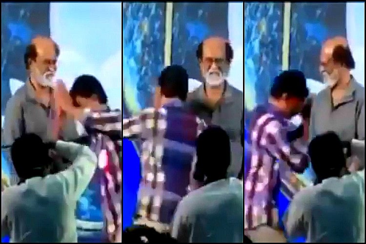 Watch: This Rajini fan takes the cake when it comes to Thalaivar worship