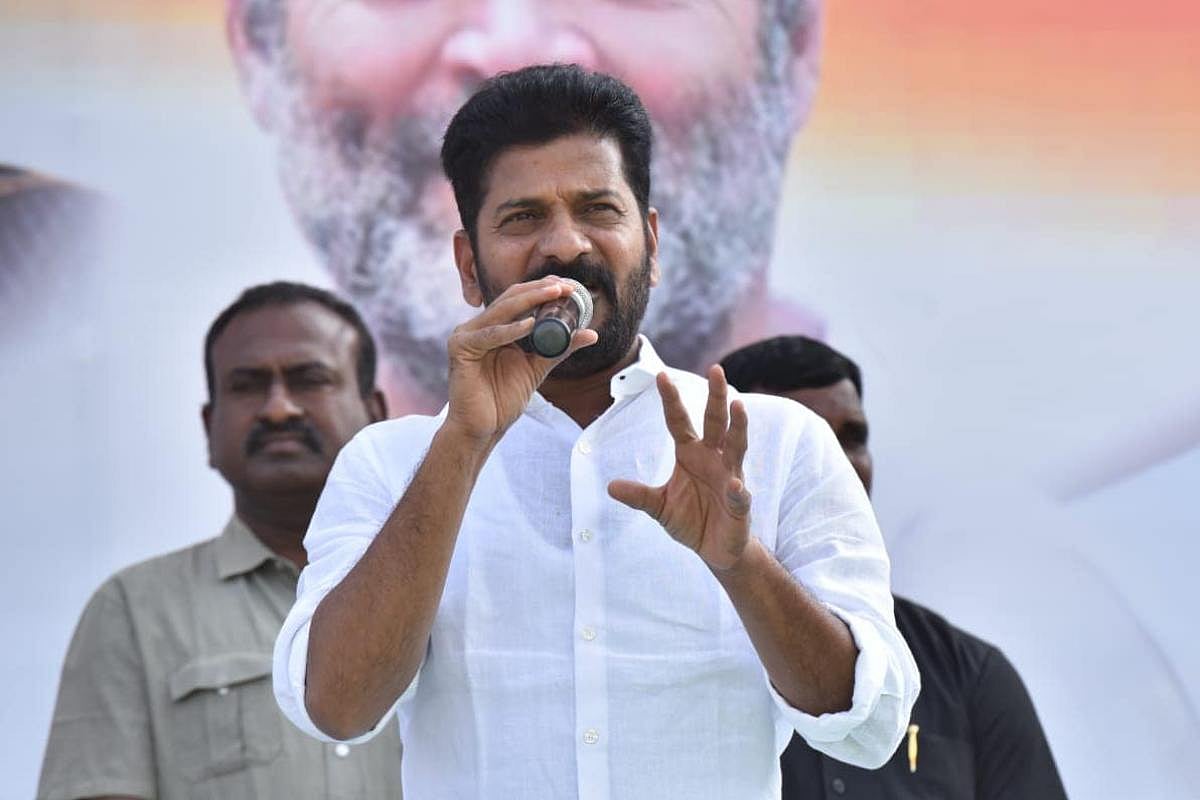 KCR government cheating farmers in the name of free power: Revanth Reddy