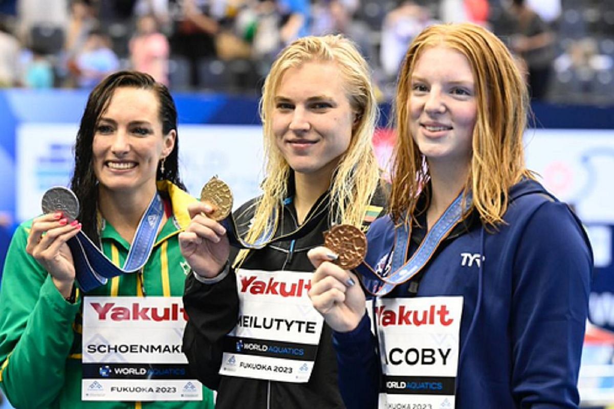 World Aquatics C'ships: Lithuania's Meilutyte wins world title again ...