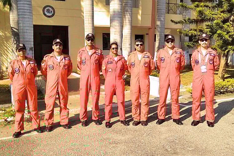 'Flying is risky, but we are trained and resilient': IAF's Sarang team ...