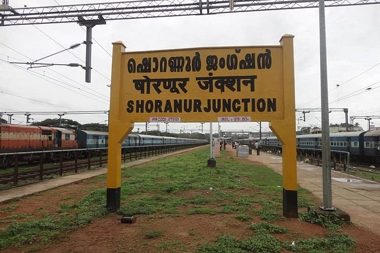 Over 10 long-distance trains to skip Shoranur station in Kerala from April