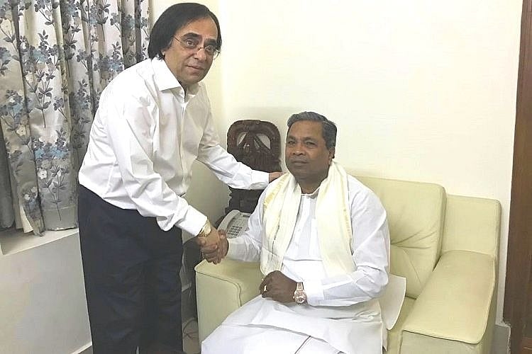 Congress divided: Millionaire MLA Ashok Kheny enters party, not ...