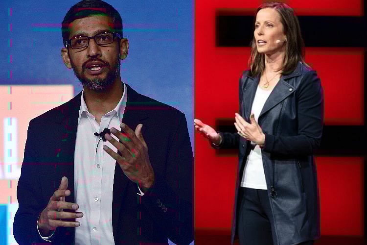 Google CEO Pichai, Nasdaq CEO Adena Friedman to get 2019 Global ...