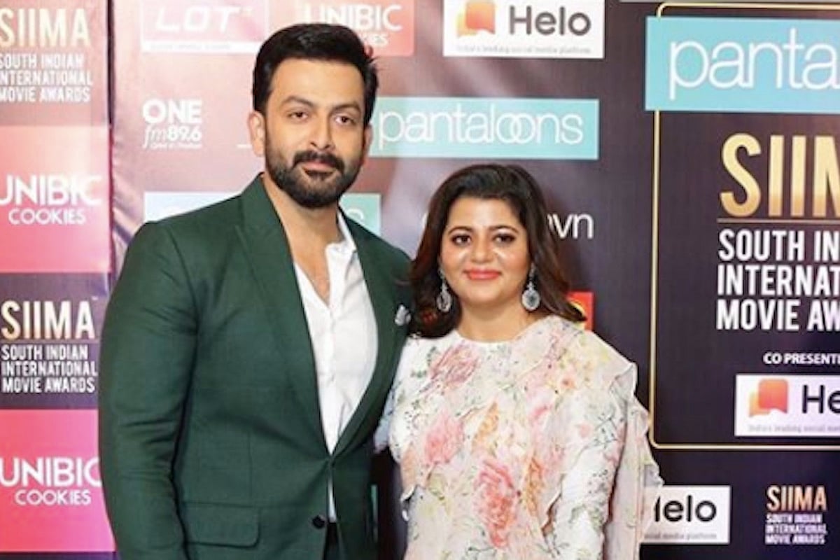 Prithviraj and Supriya Menon flag fake Insta handle in daughter ...
