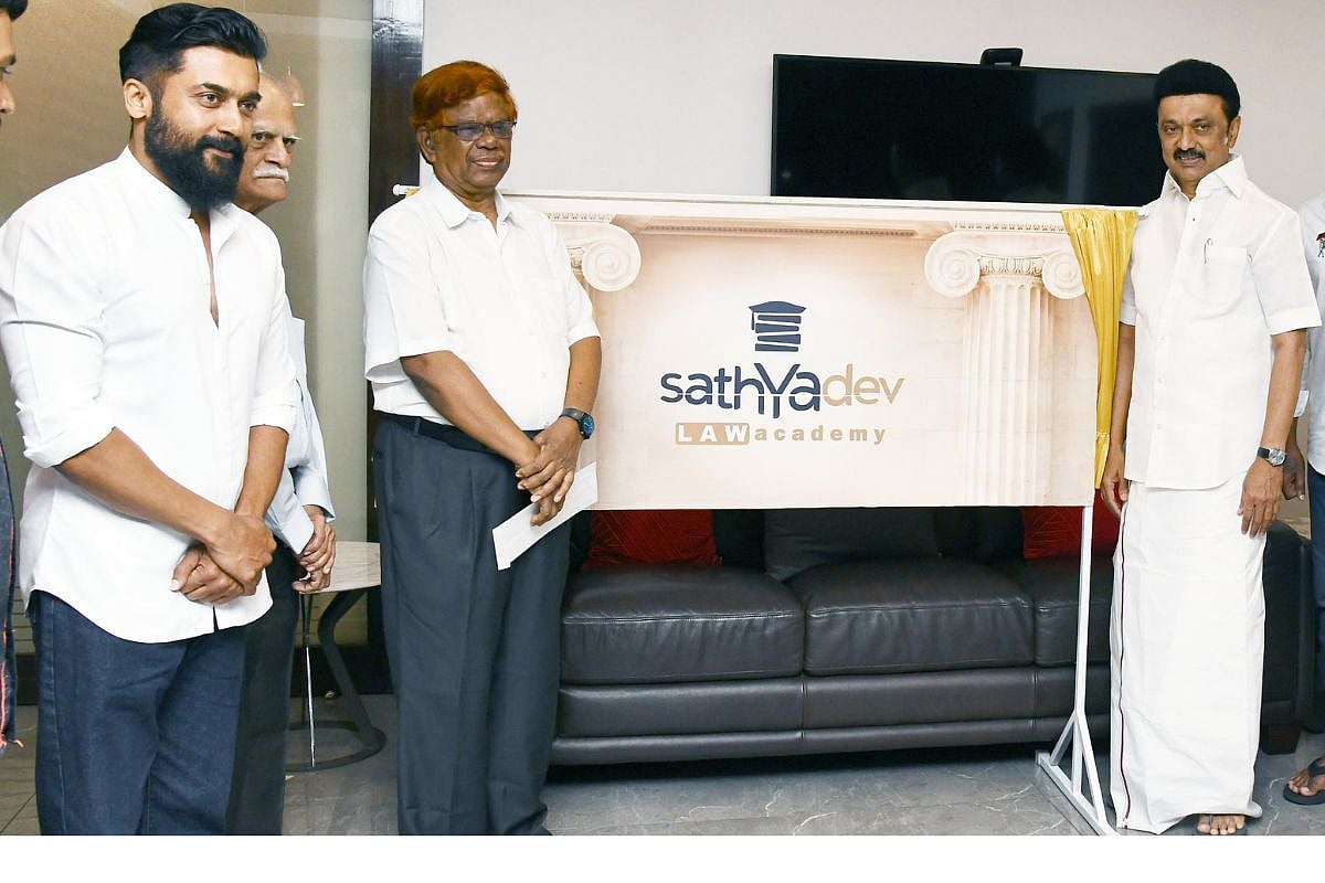 Actor Suriya, Justice Chandru and Jai Bhim team launch law academy