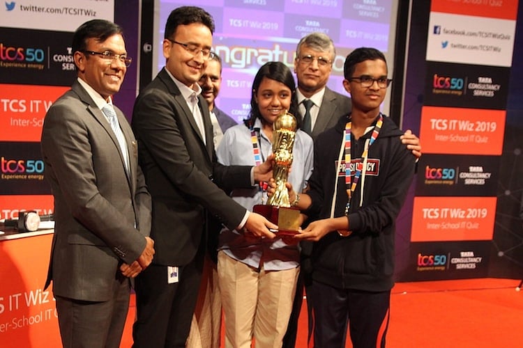 Presidency School RT Nagar wins Bengaluru edition of TCS IT Wiz 2019
