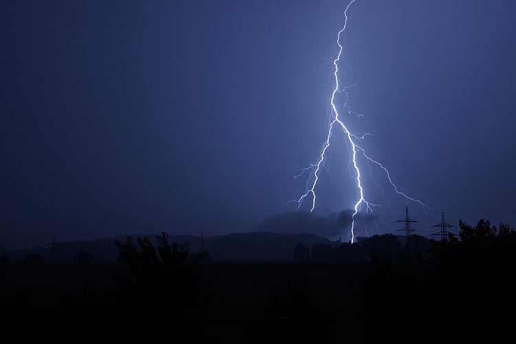 Lightning alert issued for Kerala, state disaster management body lists ...