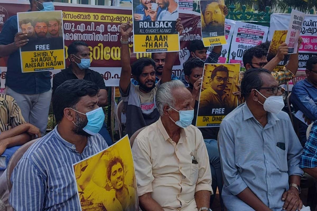 ‘Protect rights of UAPA prisoners’: Justice Forum stages protest at ...