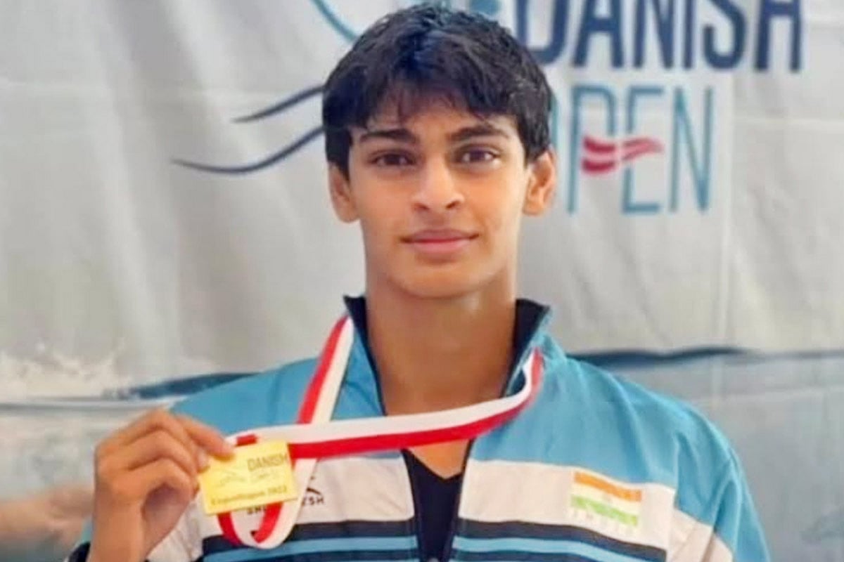 Actor Madhavan's son Vedaant bags gold at Danish Open swimming tournament
