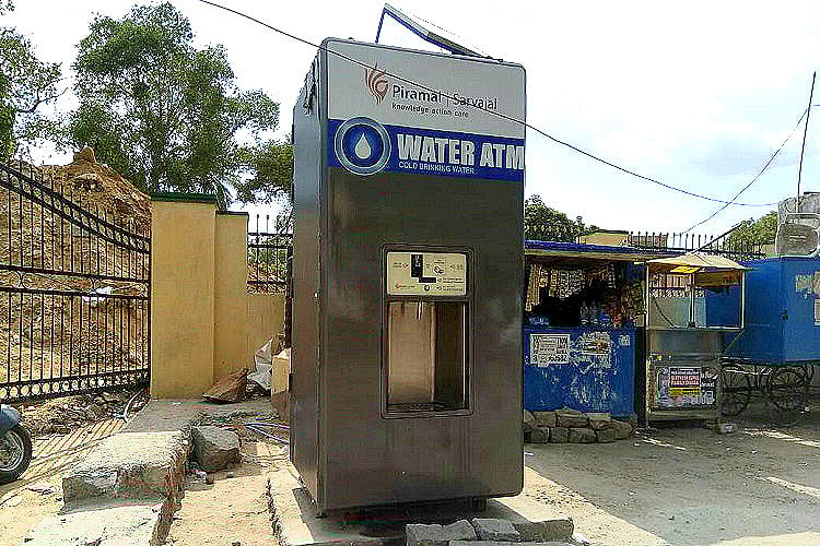 Hyderabad's water ATMs are real life savers, with a litre for just Re 1
