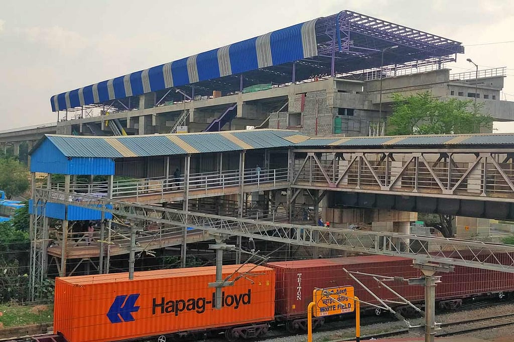 Bengaluru’s Whitefield railway station now has a new foot over bridge