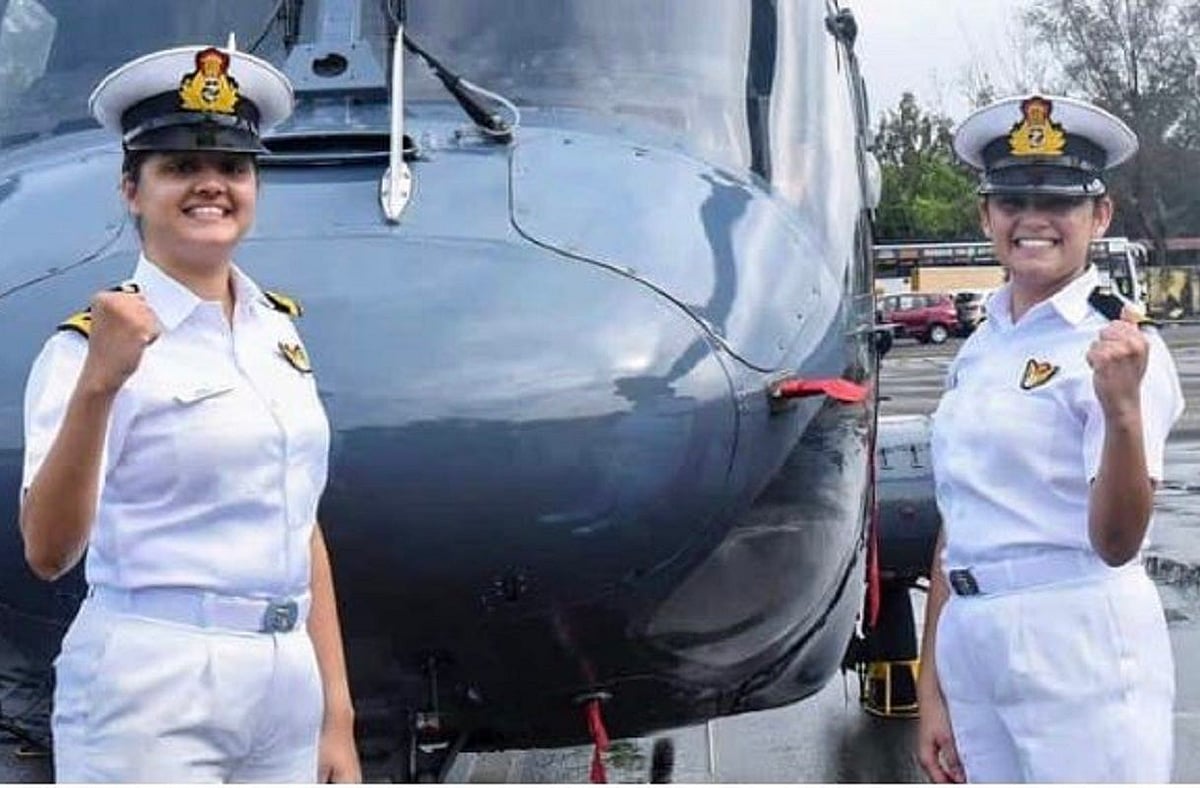 In a first, 2 women officers to operate helicopters from warships of ...